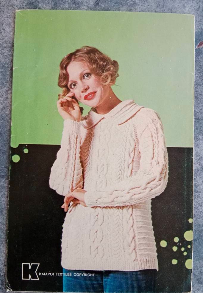 Vintage Kaiapoi Knitting Pattern Book No 678, Vintage 1970s - Sweaters ...