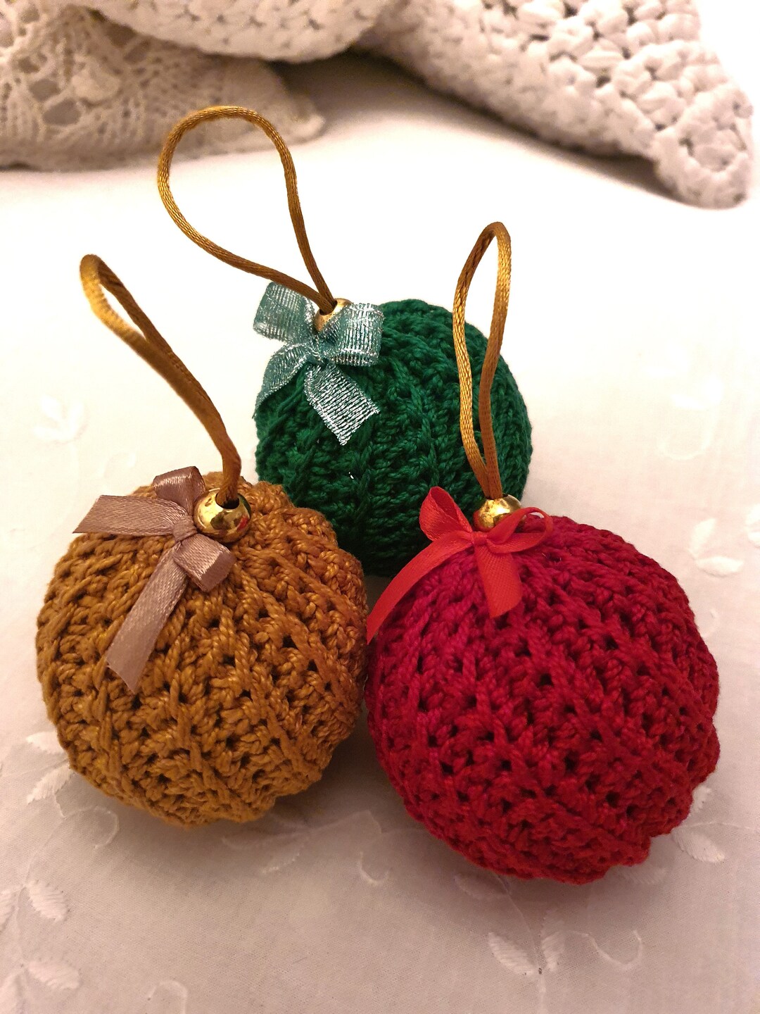 Crochet Christmas Balls PDF Pattern Christmas Balls - Etsy
