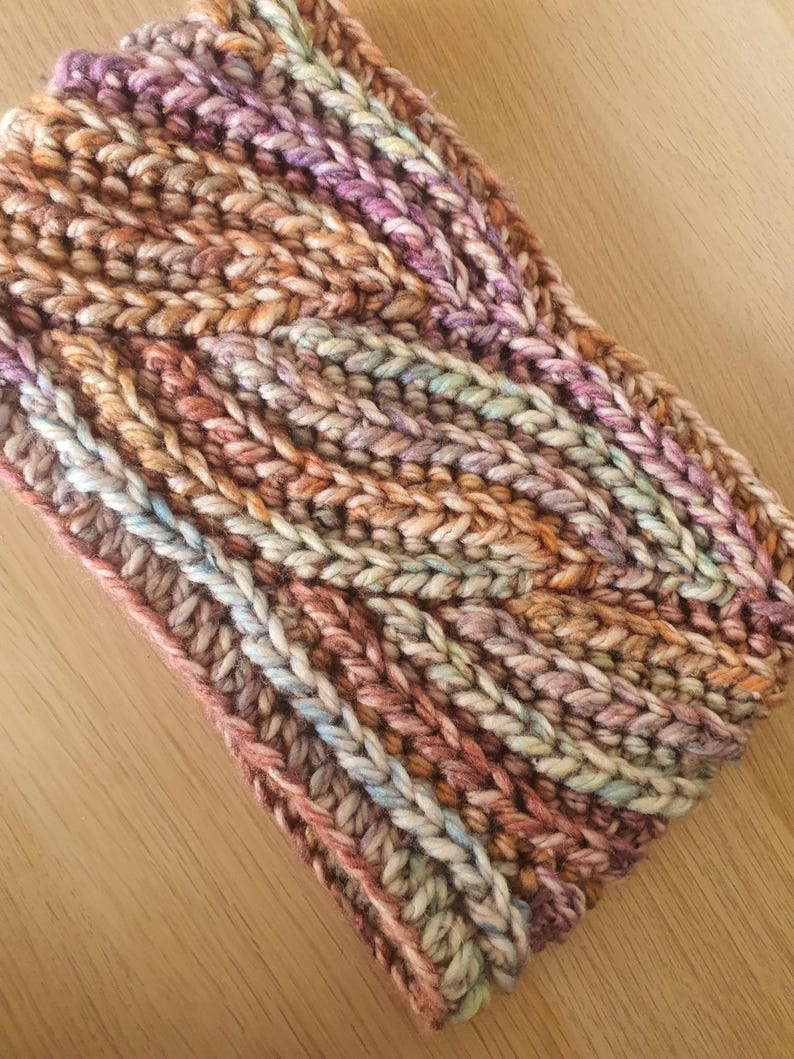 PDF Pattern Crochet Brioche Collar SPANISH With Video Tutorial - Etsy ...