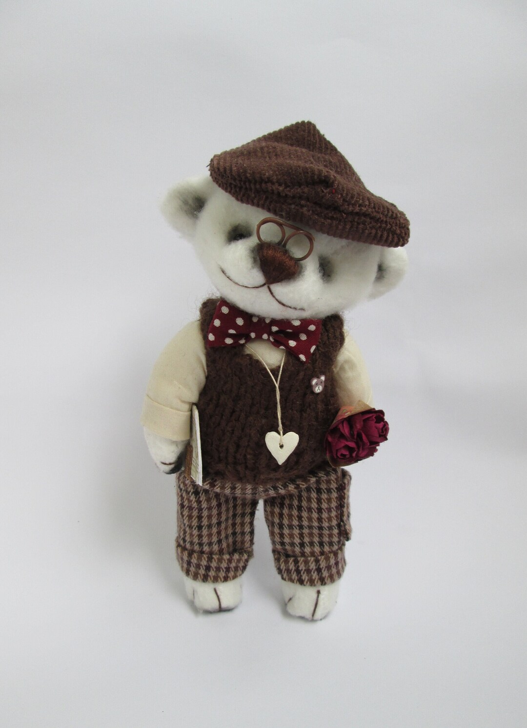 Teddy Handmade Toy in Gentleman Clothes Teddy Bear Daddy Cute Gift ...