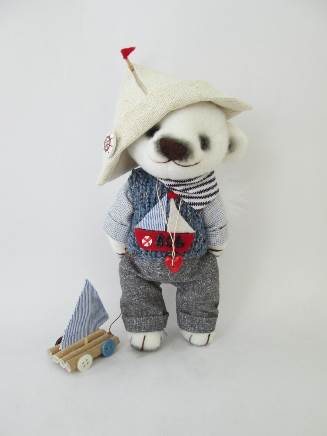 Teddy Sailor Angel - Etsy