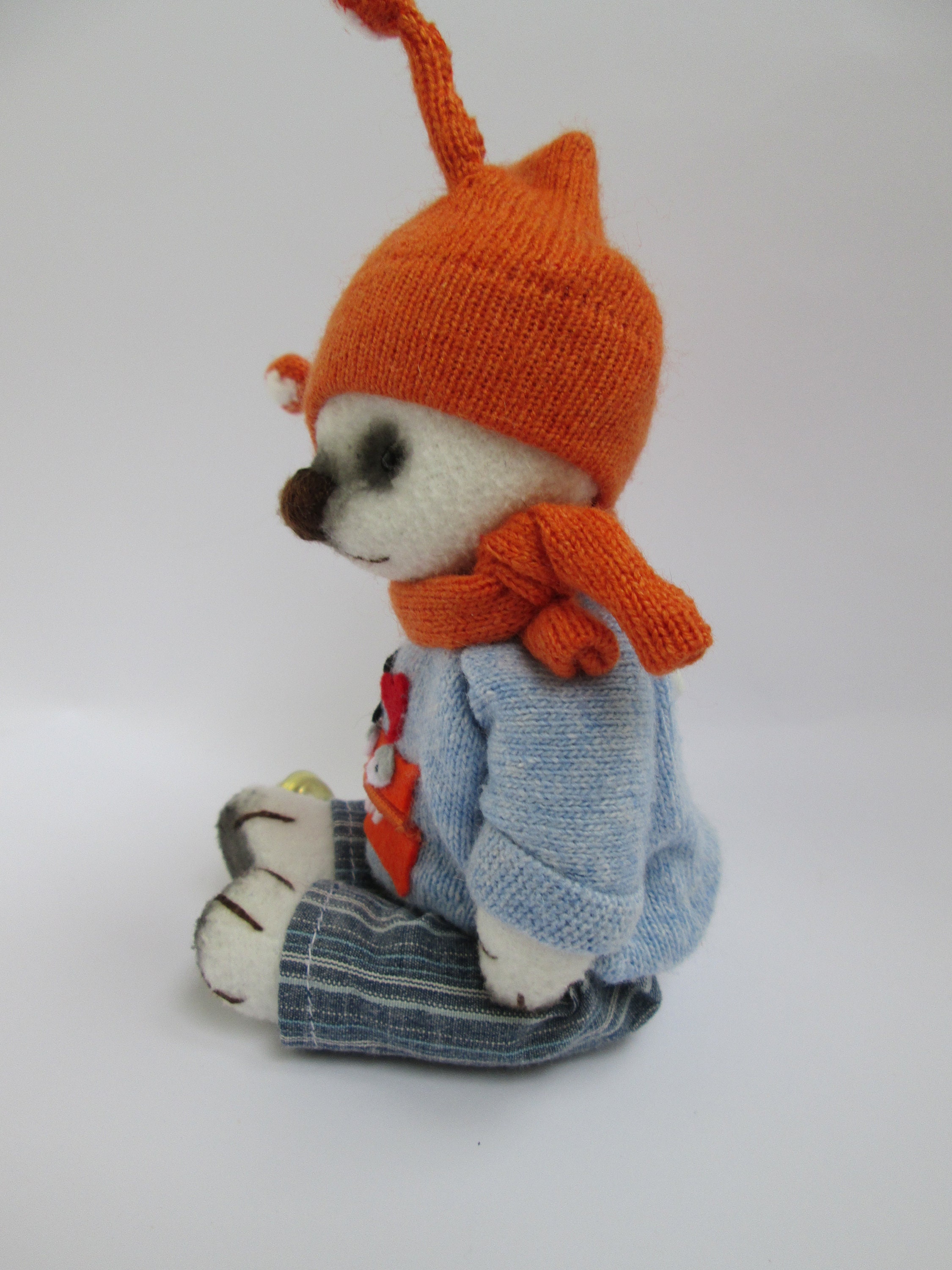 Teddy bear 15 cm in clothes fleece bear teddy toy for children | Etsy