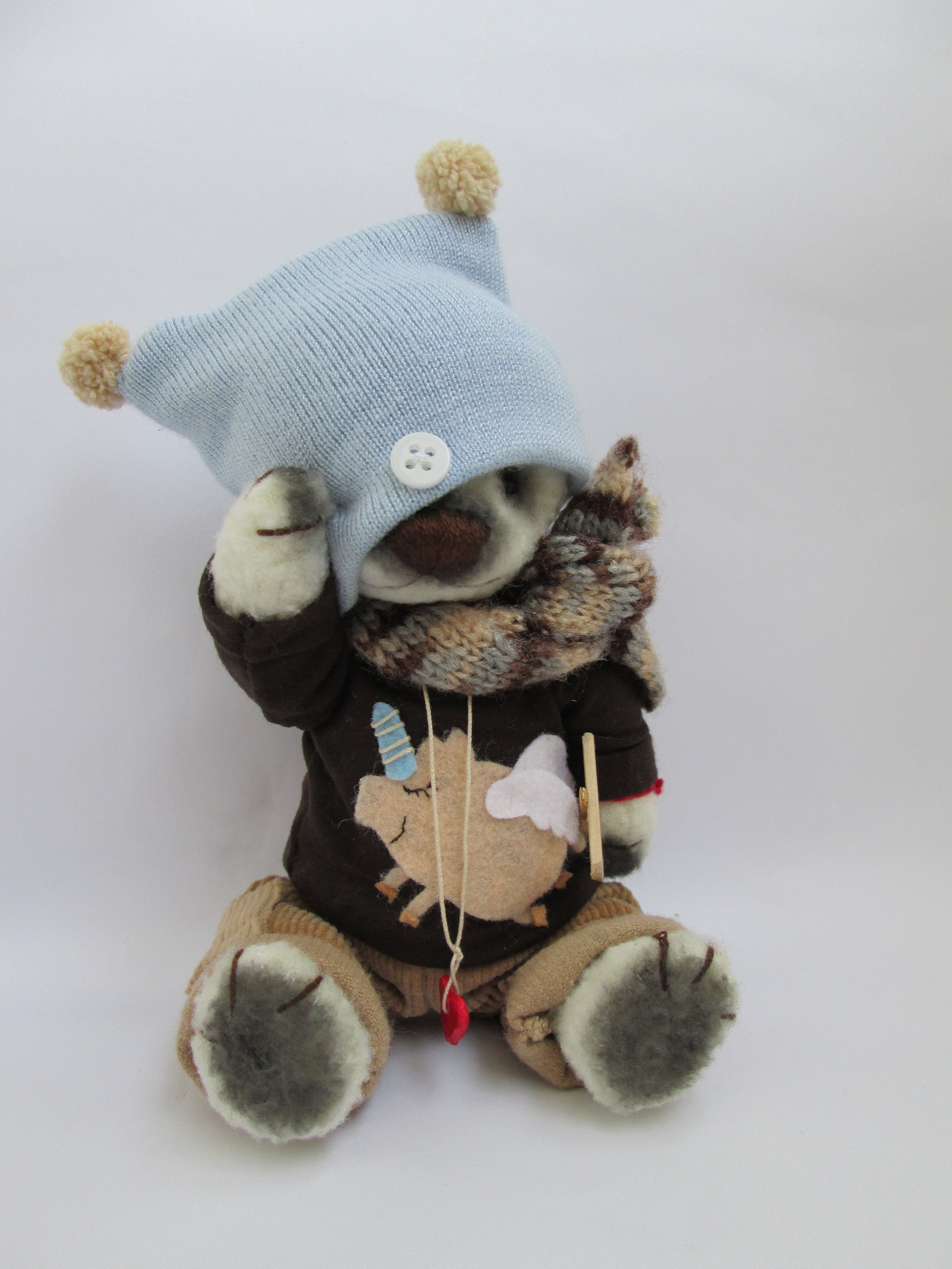 Teddy Bear in Clothes Free Shipping Cool Bear Teddy Fleece 15 - Etsy