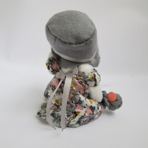 Handmade Teddy Bear in a Dress and Hat Cute Teddy Handmade Girl Author ...