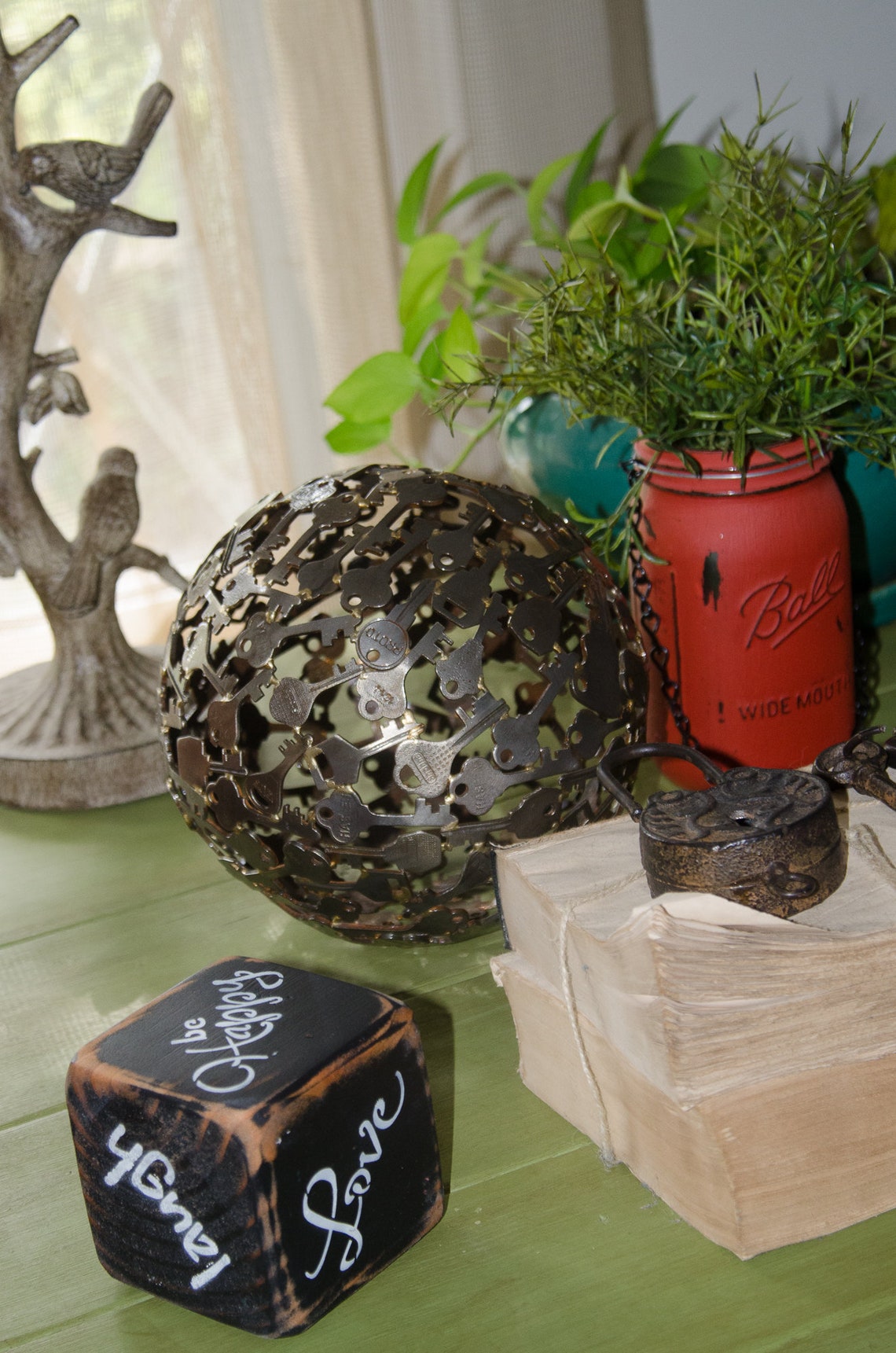 Wooden Inspiration Blocks Wooden block Wooden Block Decor | Etsy