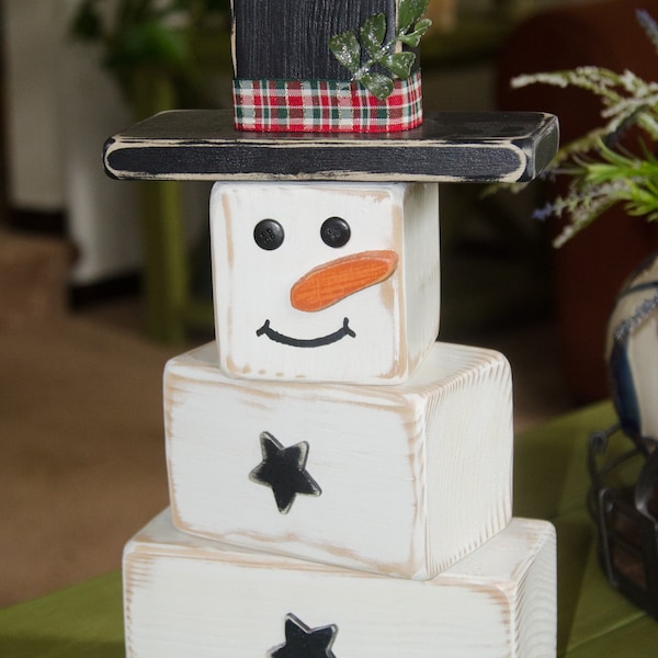 Rustic Snowman - Etsy