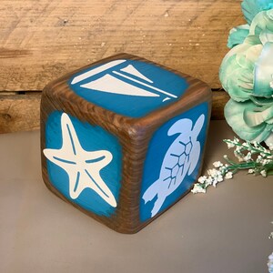 Wooden Inspiration Blocks, Wooden Block, Beach Décor, Signs Pick Your ...