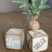 Wooden Inspiration Blocks Wooden Block Wooden Block Decor - Etsy