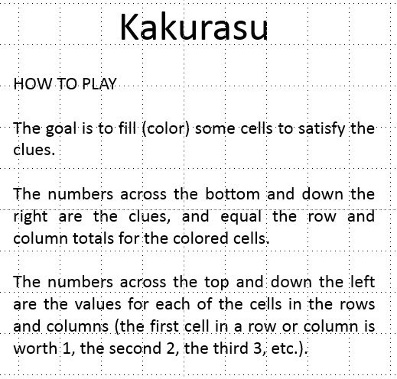 Kakurasu Puzzles Printable With Answers - Etsy