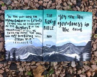 Nature bible verse | Etsy