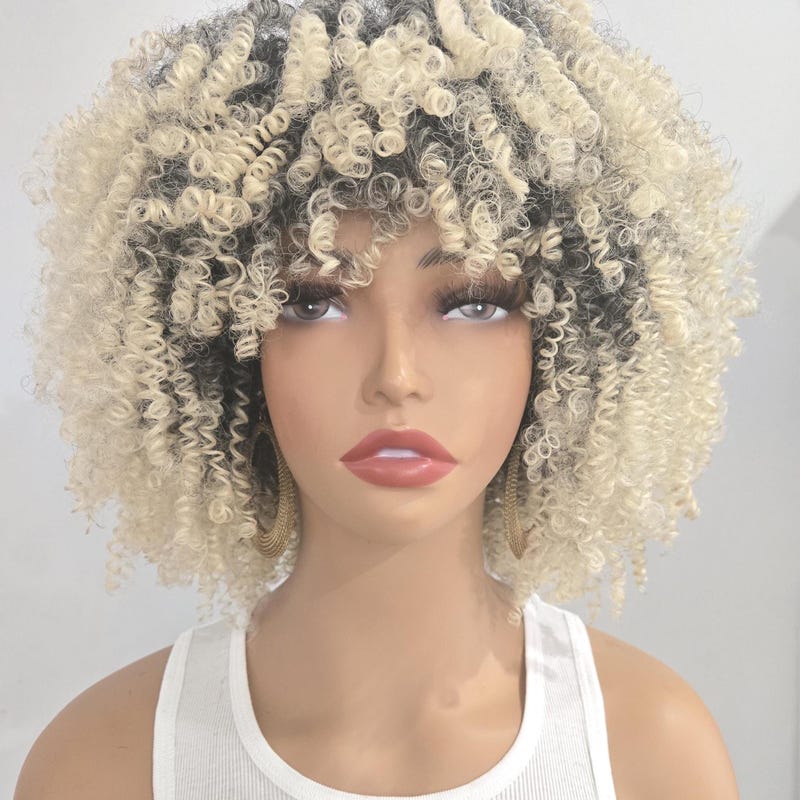 Gray Afro Ponytail - Etsy