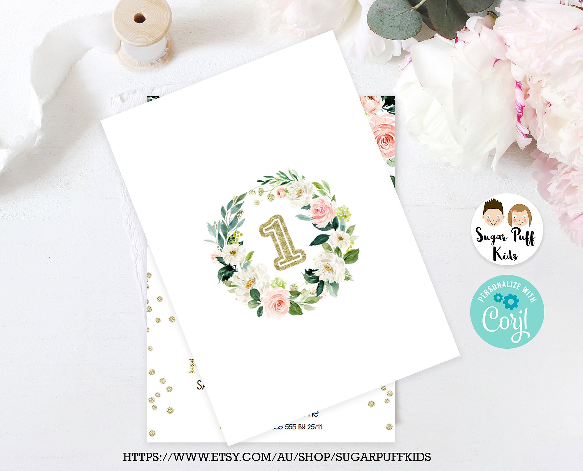 Bunny Face Milestone Poster Bunny 1st Birthday Milestone - Etsy