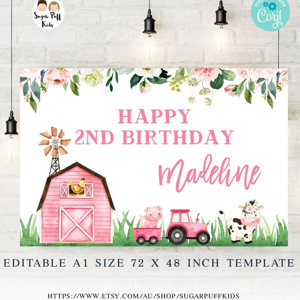 Pink Barn Backdrop - Etsy