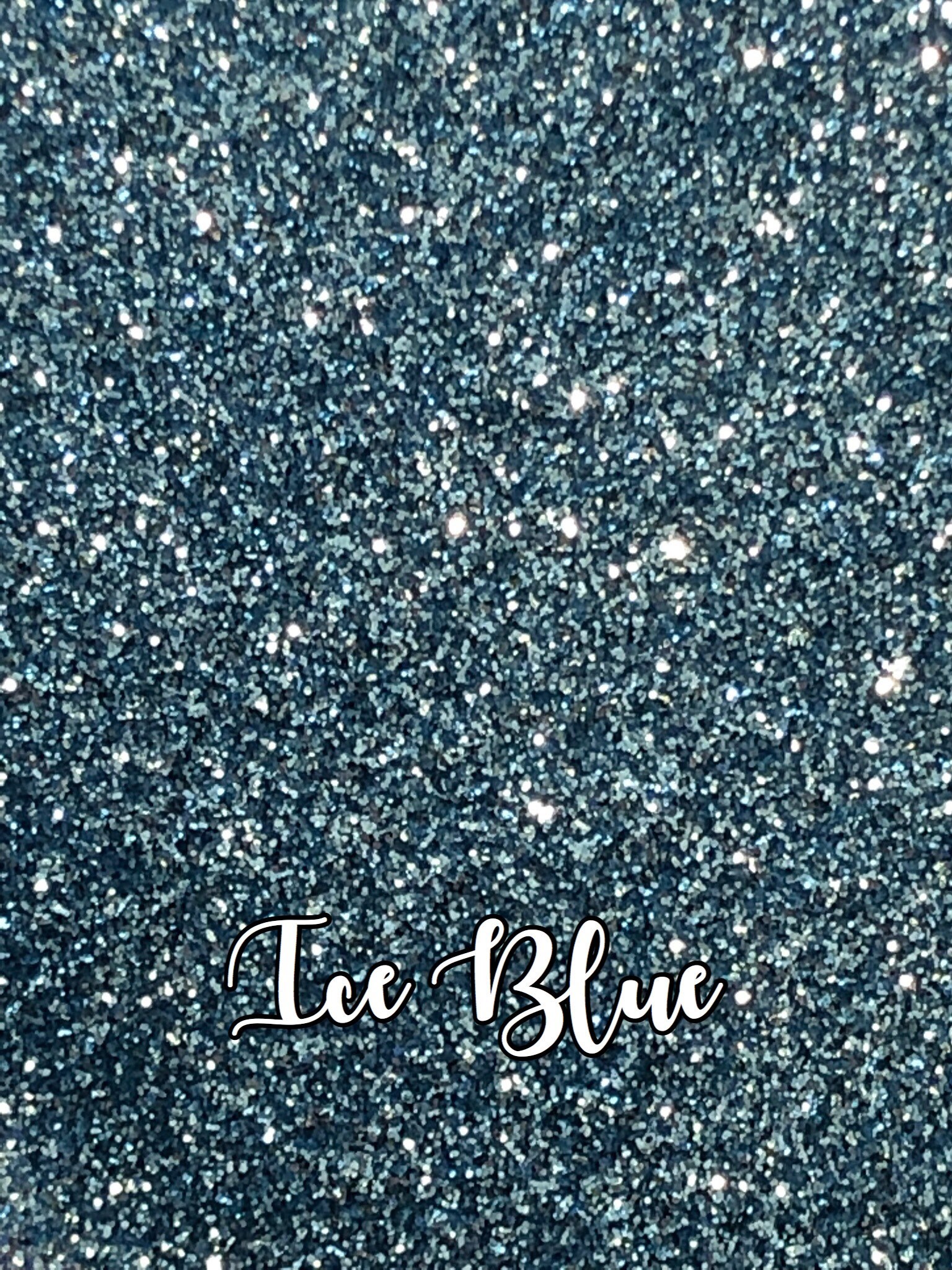 Ice Blue Glitter Light Pastel Baby Ultra-fine Polyester - Etsy