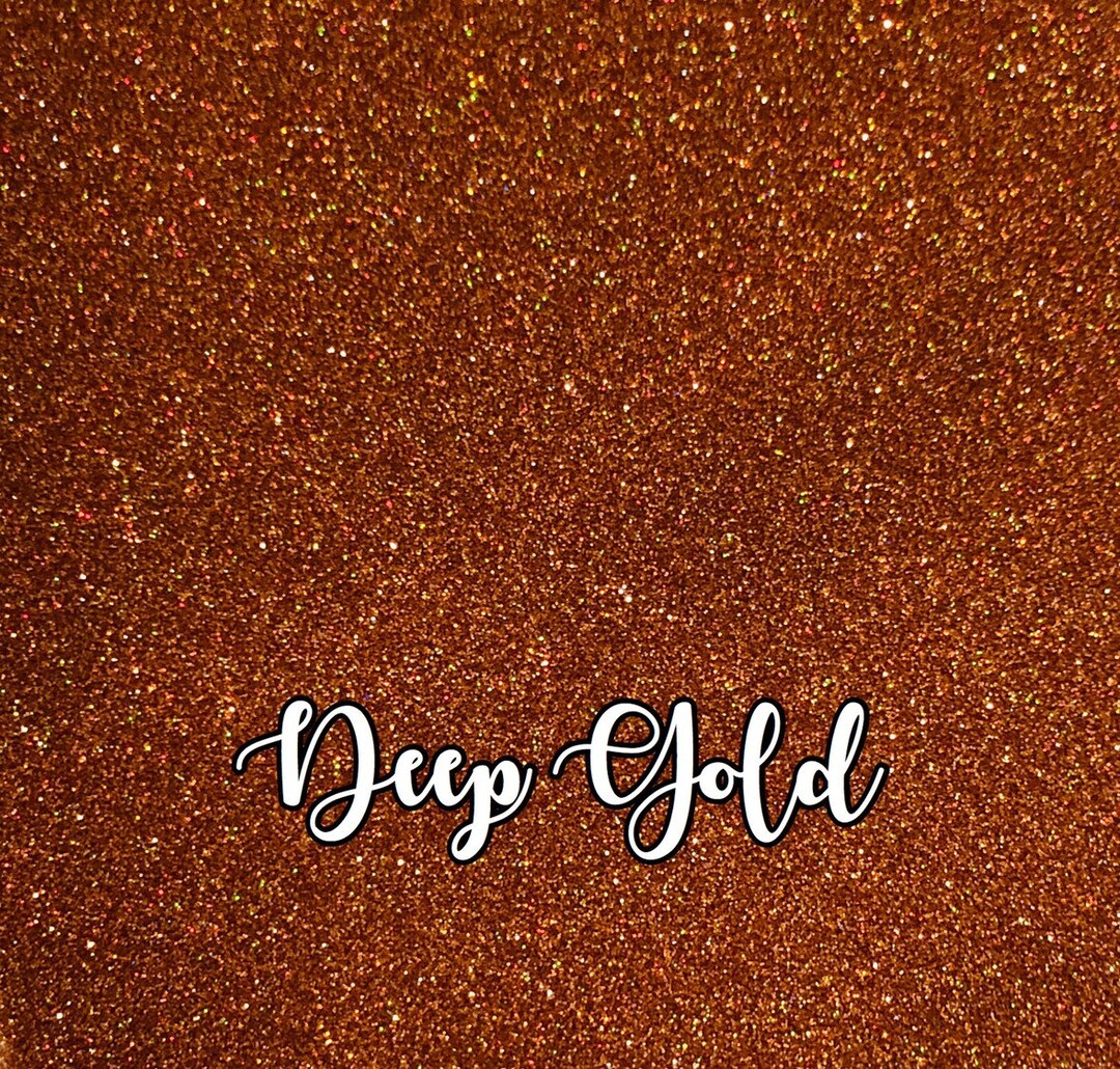 Deep Gold Glitter Holographic Ultra-fine Polyester Holo, Rainbow ...