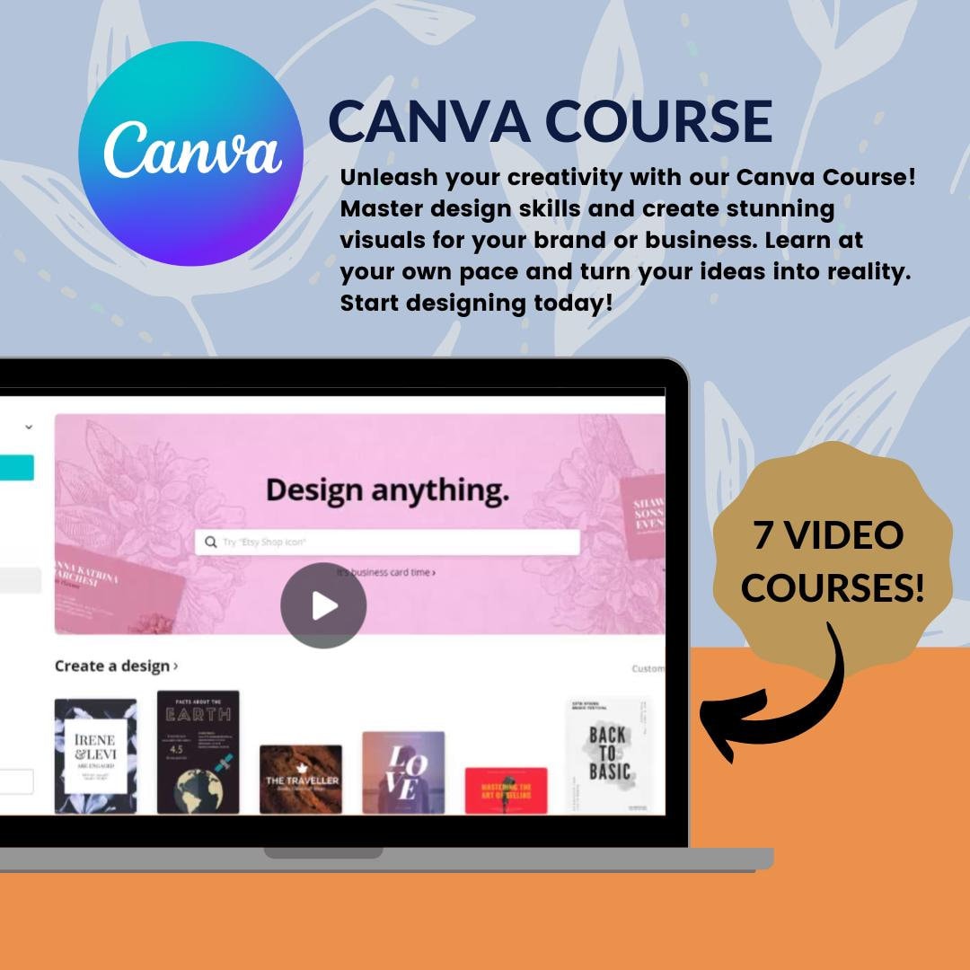 Canva Video Course: Master Graphic Design With Easy Tutorials | Digital ...