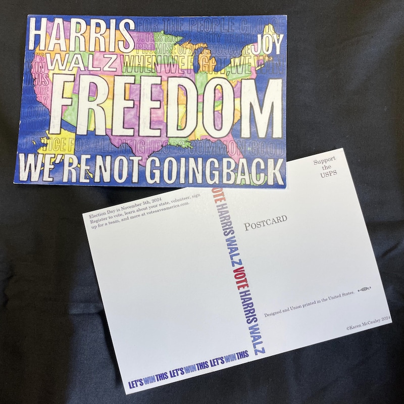 Postcards to Voters - Etsy