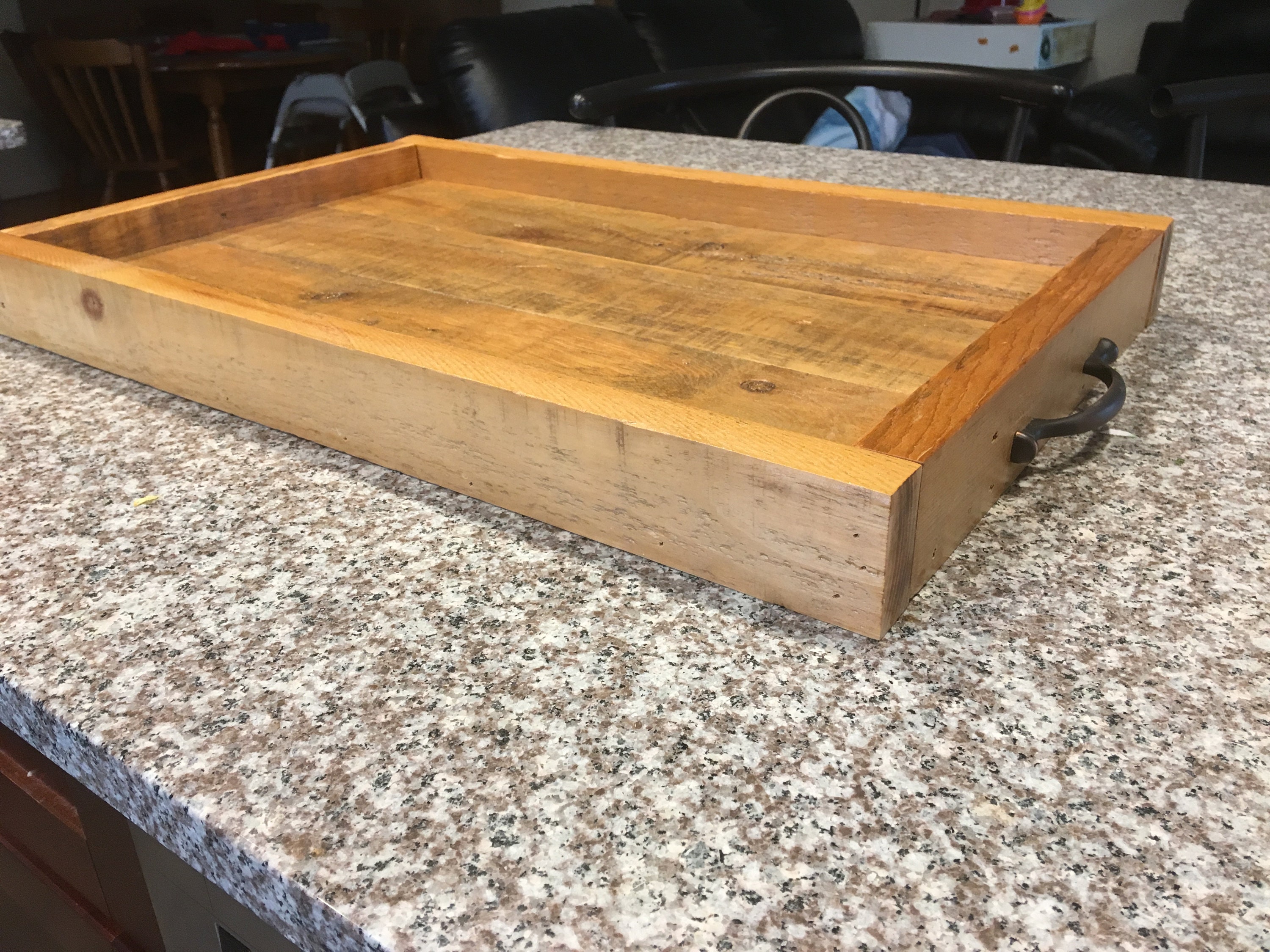 Rustic Barn Board Serving Trays - Etsy Canada