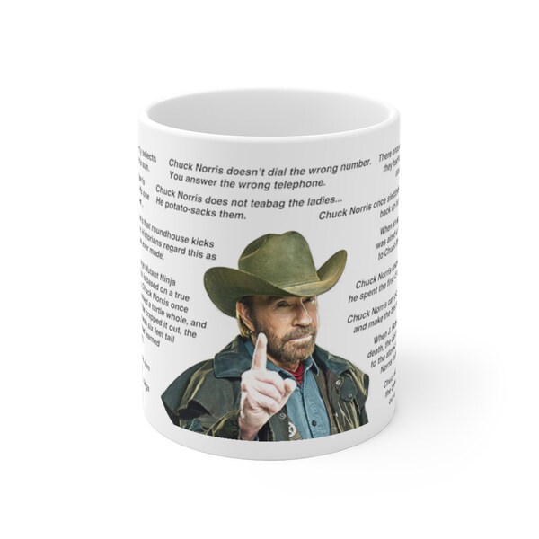 Chuck Norris - Etsy