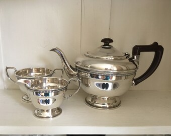 Silver tea set | Etsy