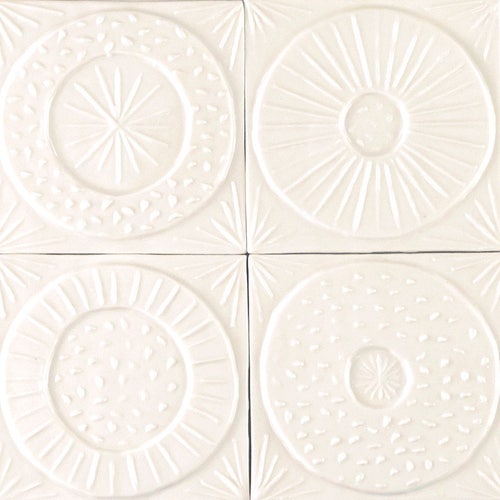 Handmade Wall Tiles Circles Design | Etsy