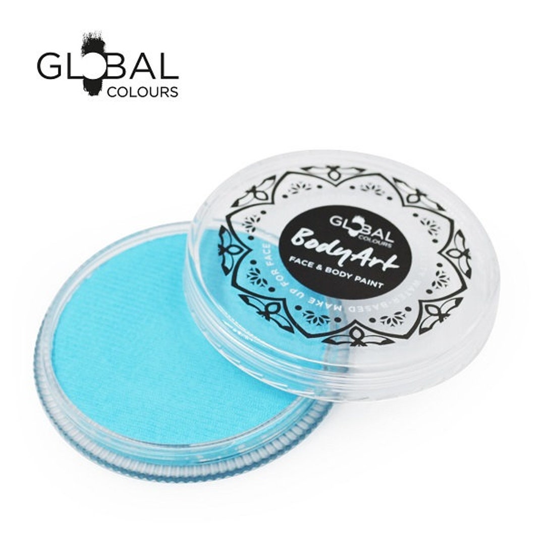 30G Global Face Paint Cake, Baby Blue - Etsy