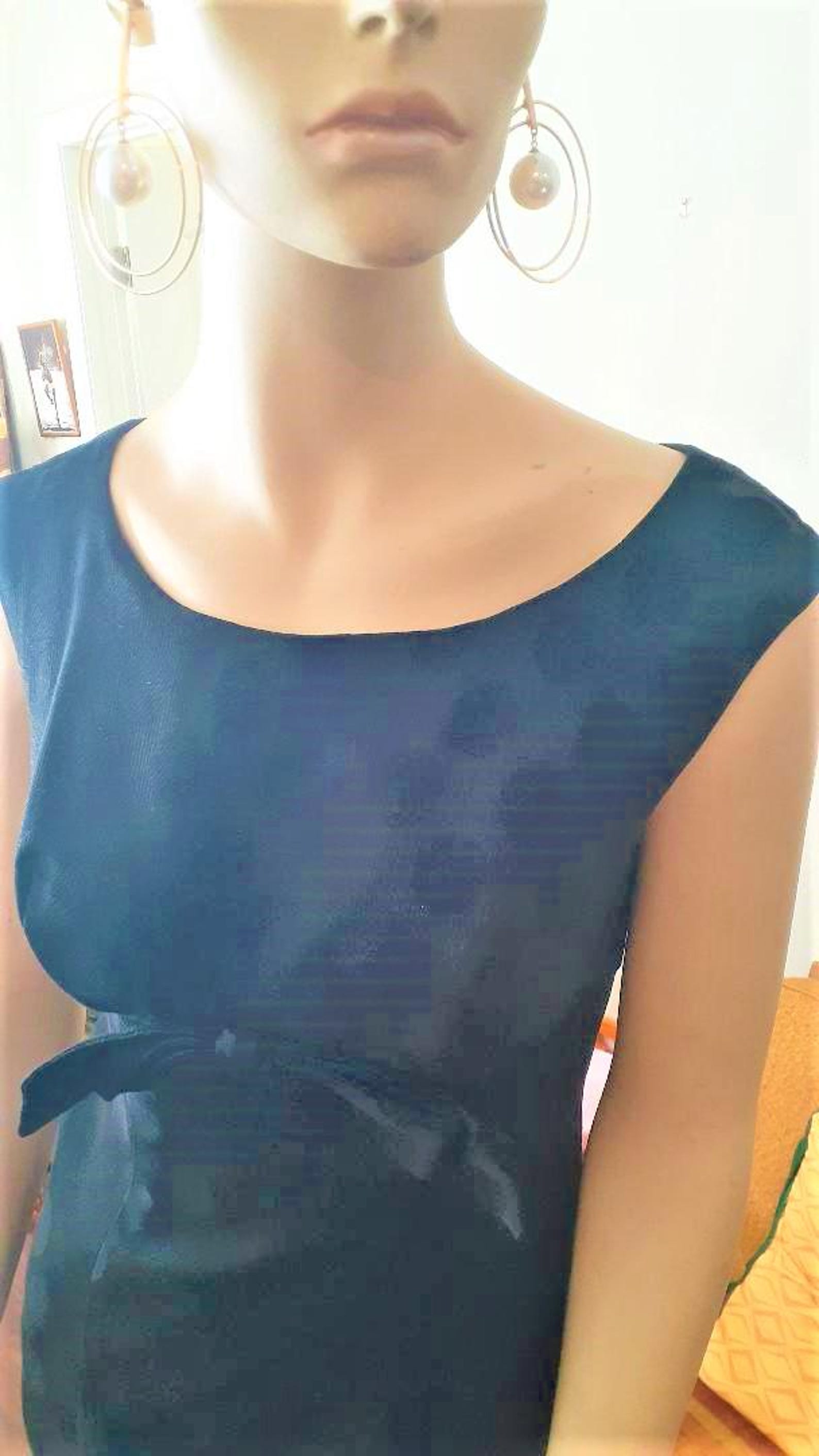 Vintage 1960s Mod LBD Dress Iconic Madman Chic - Etsy
