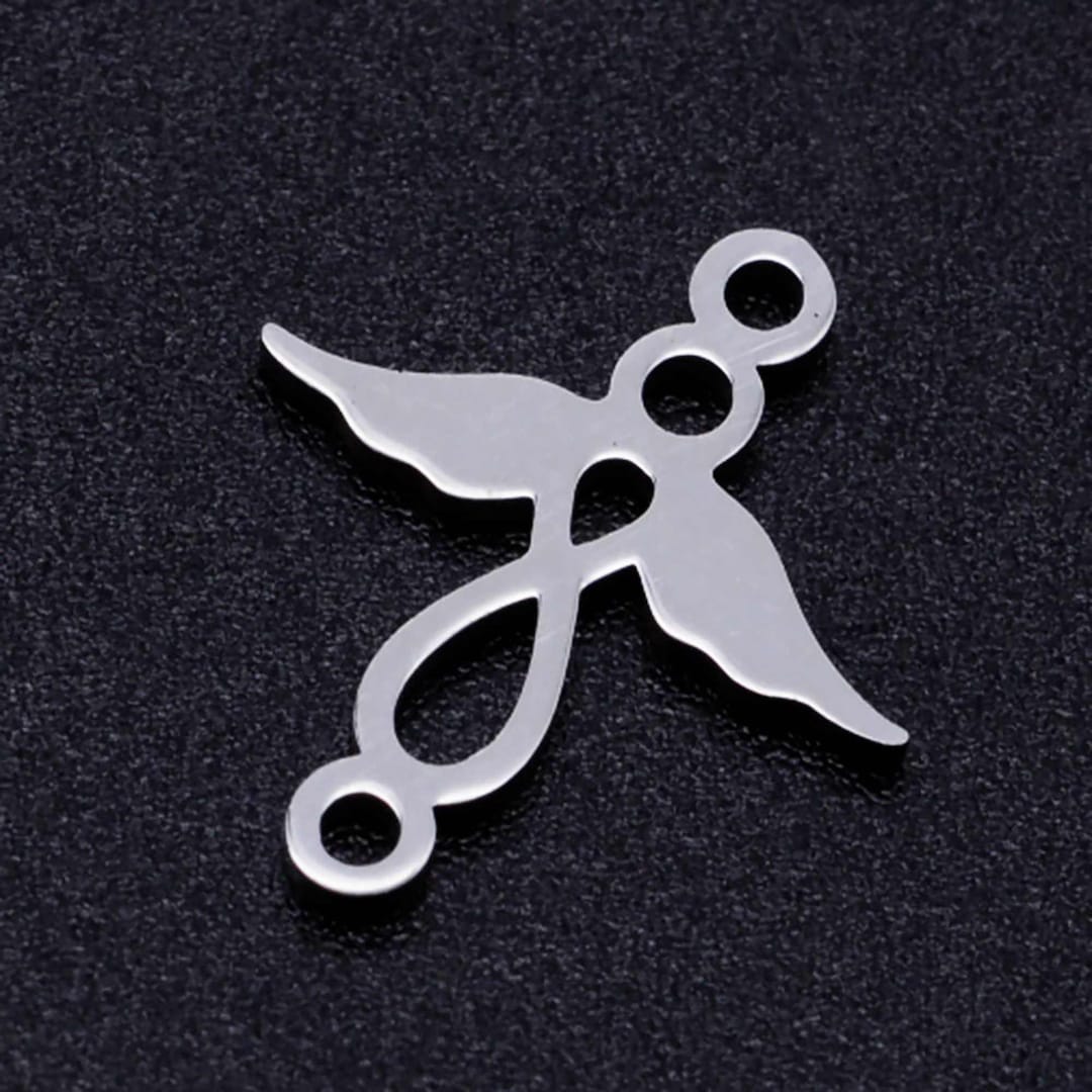 Flying Angel Connector Stainless Steel Charms Jewellery Making Pendant ...