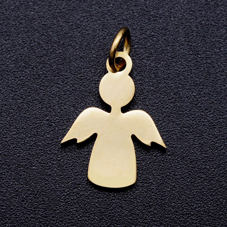 Angel Stainless Steel Charms Jewellery Making Pendant Charms - Etsy