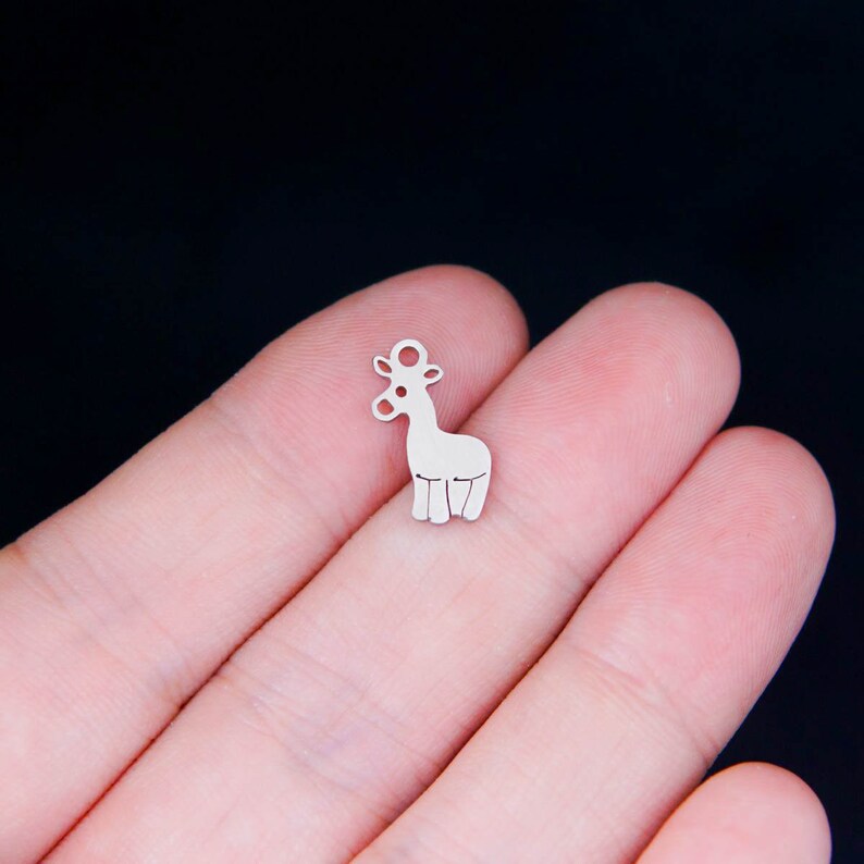Deer Stainless Steel Charms Jewellery Making Pendant Charms - Etsy