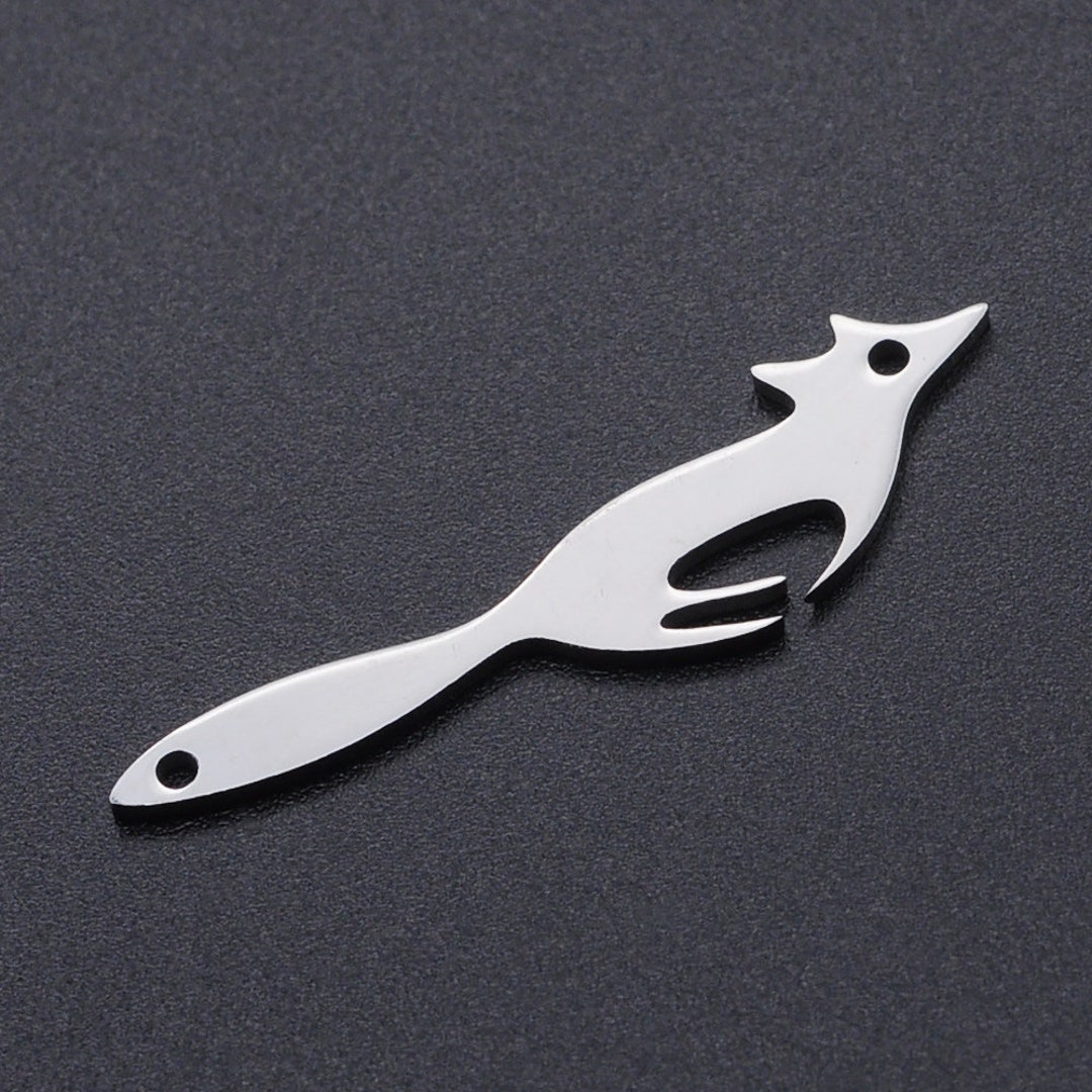 Fox Connector Stainless Steel Charms Jewellery Making Pendant Charms ...