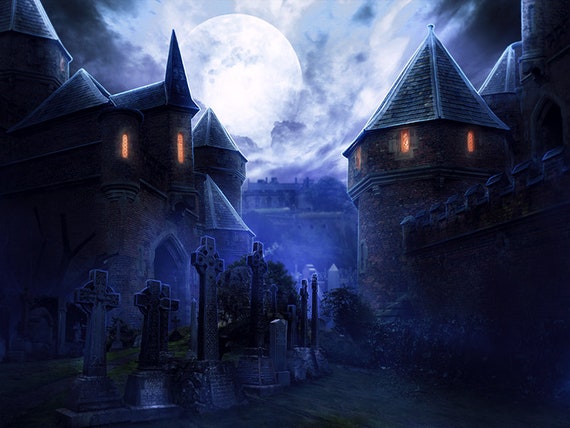 Evil Castle Background