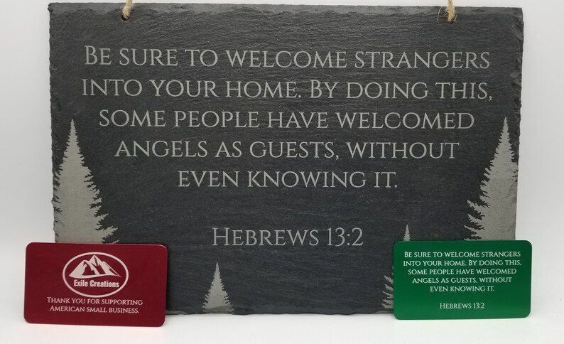 Slate Wall Sign Inspirational Quote Ernest Hemmingway or Personalized ...