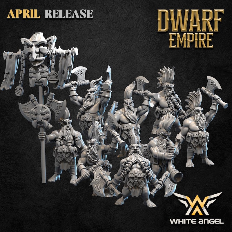 3d Dwarf Slayer - Etsy