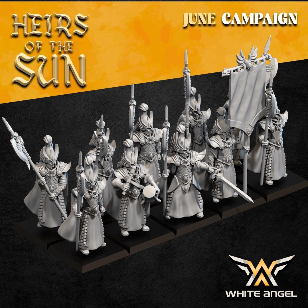 Imperial Guard of the Sun, Phoenix Unit, Heirs of the Sun, White Angel ...
