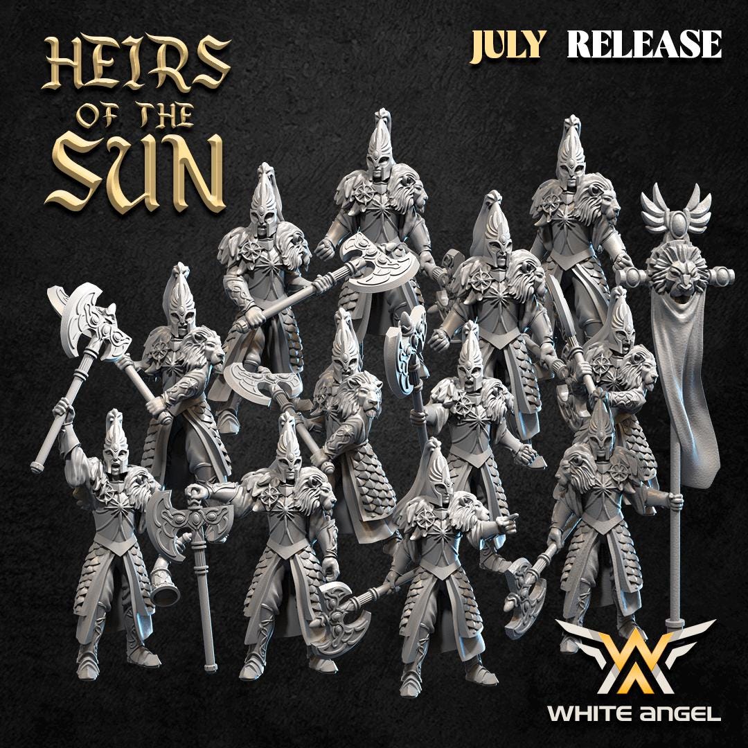 Imperial Lion Warriors, White Lions, Heirs of the Sun, White Angel ...