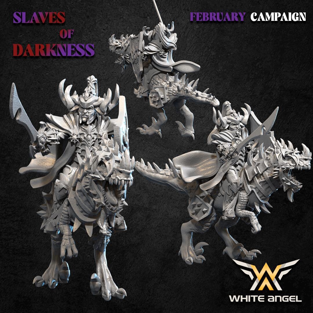 Emperor Raptor - Slaves of Darkness, White Angel Miniatures - Etsy