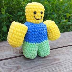 Roblox Noob Plush Toy Toy for Gamer - Etsy