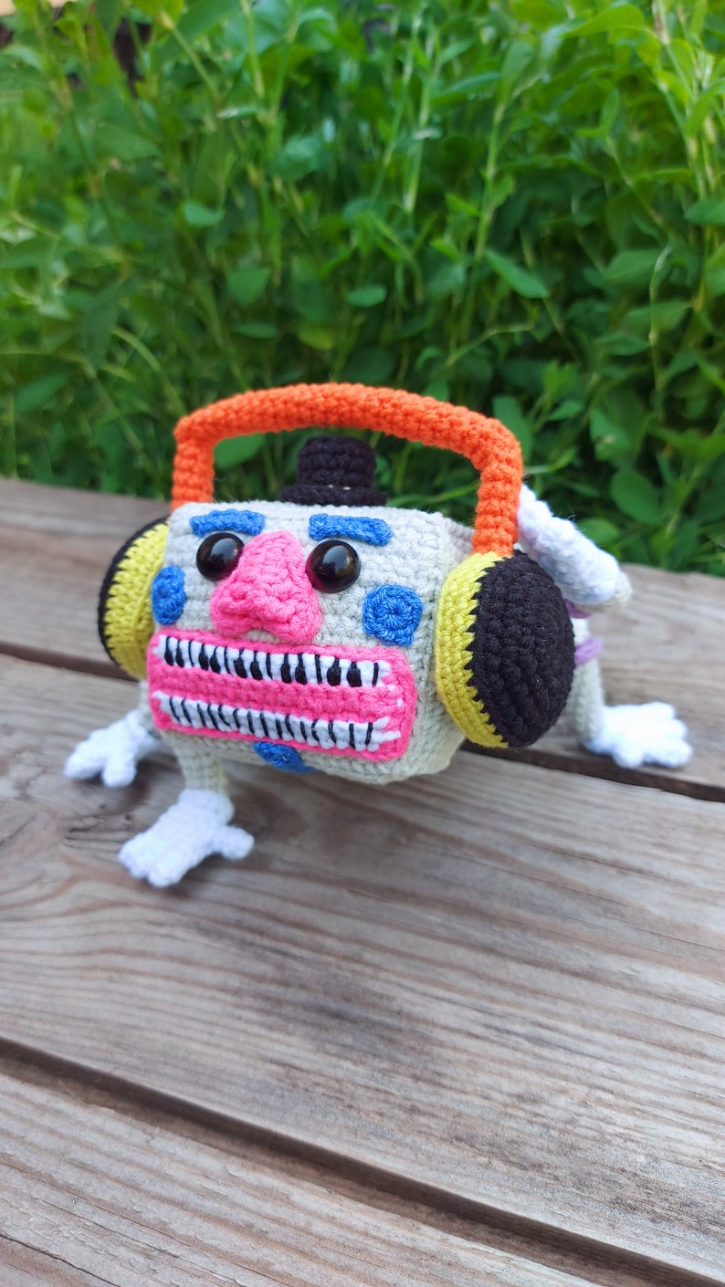 Fnaf DJ Music Man Plush Toy for Gamer - Etsy