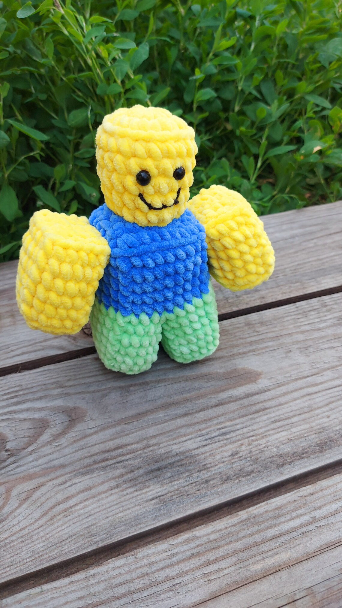 Roblox Noob Plush Toy Toy for Gamer - Etsy