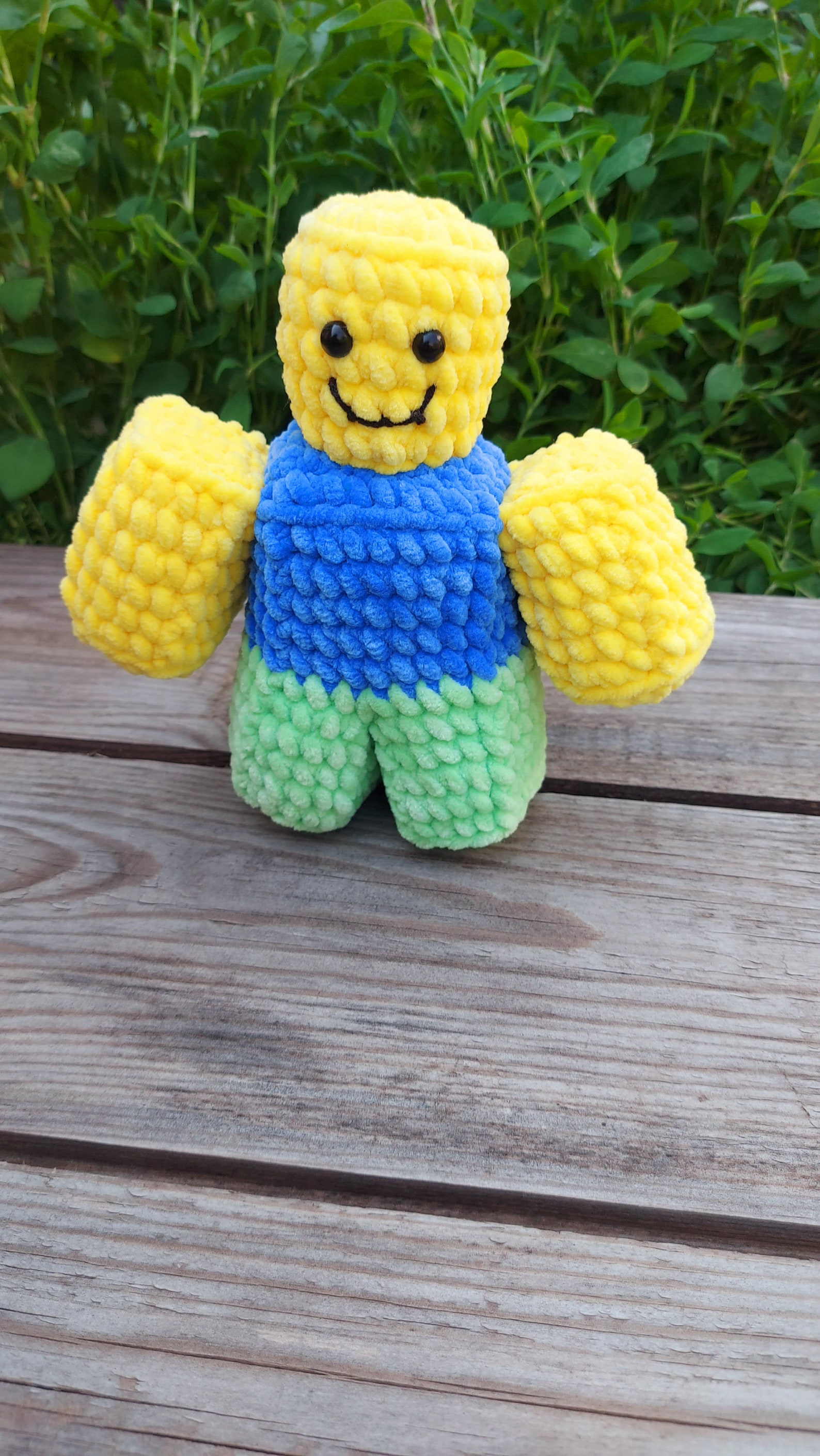 Roblox Noob Plush Toy Toy for Gamer - Etsy