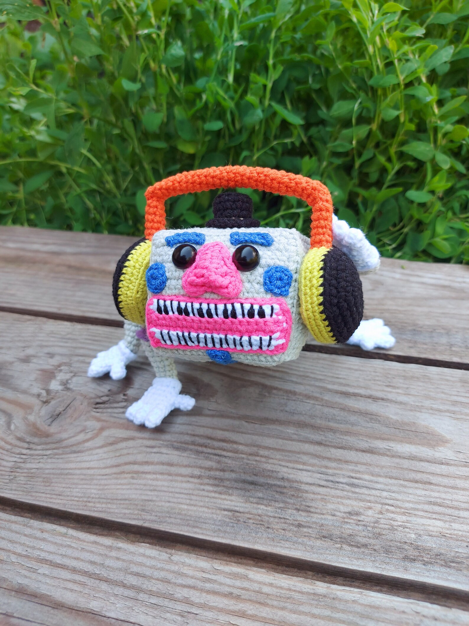 Fnaf DJ Music Man Plush Toy for Gamer - Etsy