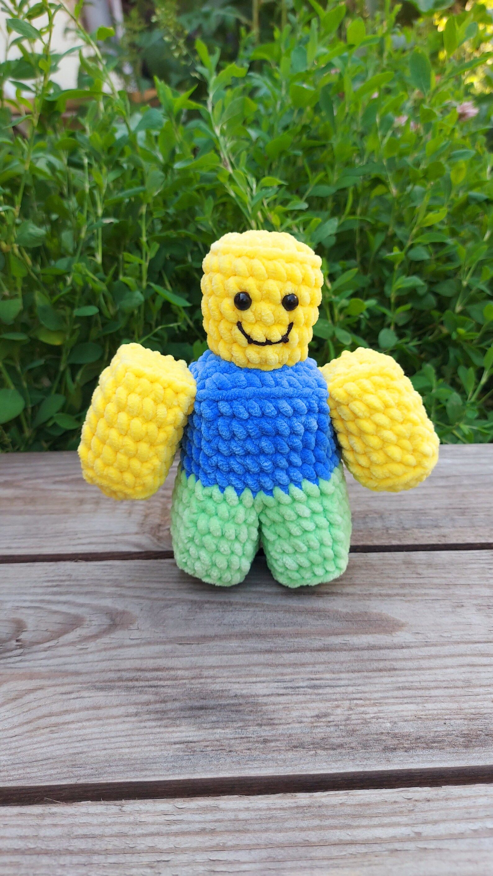 Roblox Noob Plush Toy Toy for Gamer - Etsy