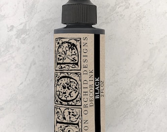 IOD Décor Ink Black by Iron Orchid Designs - Etsy