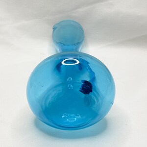 Blue Glass Pitcher Vintage - Etsy