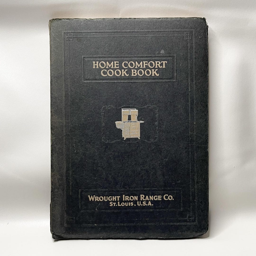 Home Comfort Cookbook Wrought Iron Range Company - Etsy