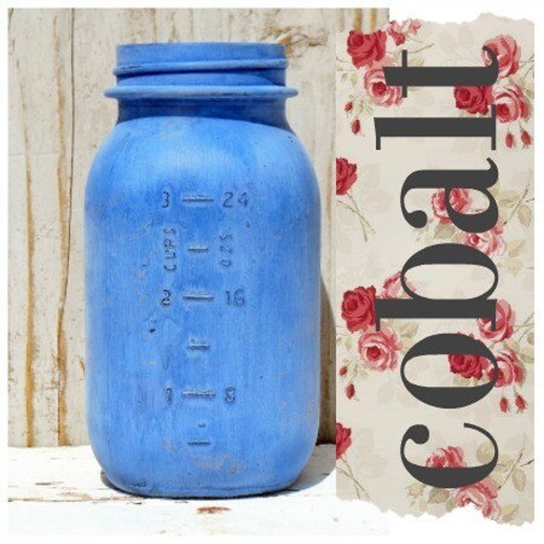 Cobalt Milk Paint - Sweet Pickins | Food Safe, Non-toxic, VOC Free - Etsy