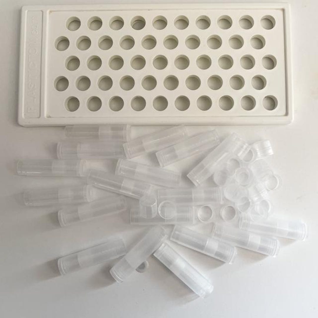 Lip Balm Making Set – Tube Filler and 18 Empty 3/16 Oz Tubes With Caps ...