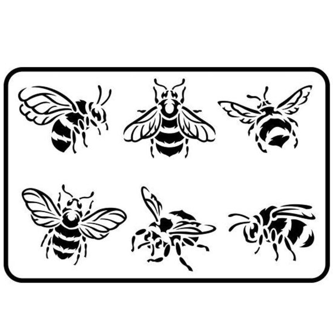 Bees Stencil - JRV - 15mil Thickness - Etsy