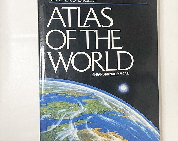 Vintage Rand Mcnally Reader’s Digest "maps of the World" Hardcover ...